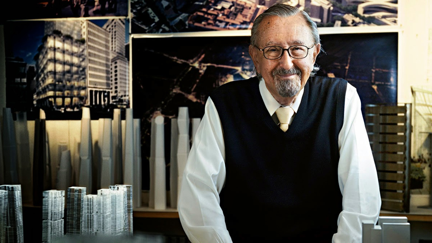 César Pelli, the genius behind Armani Residences in Miami died at 92