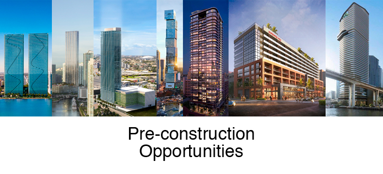 Preconstruction opportunities in Miami (December 2021)